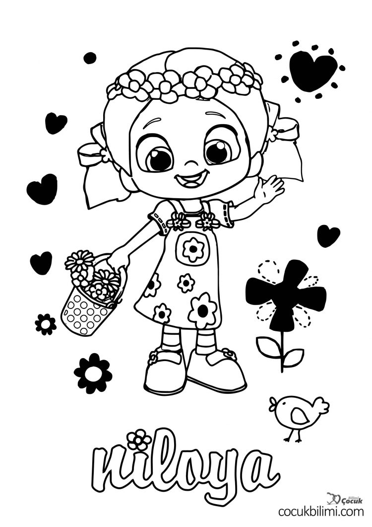 Niloya Boyama Sayfaları - Çocuk Bilimi [İNDİR ve YAZDIR]