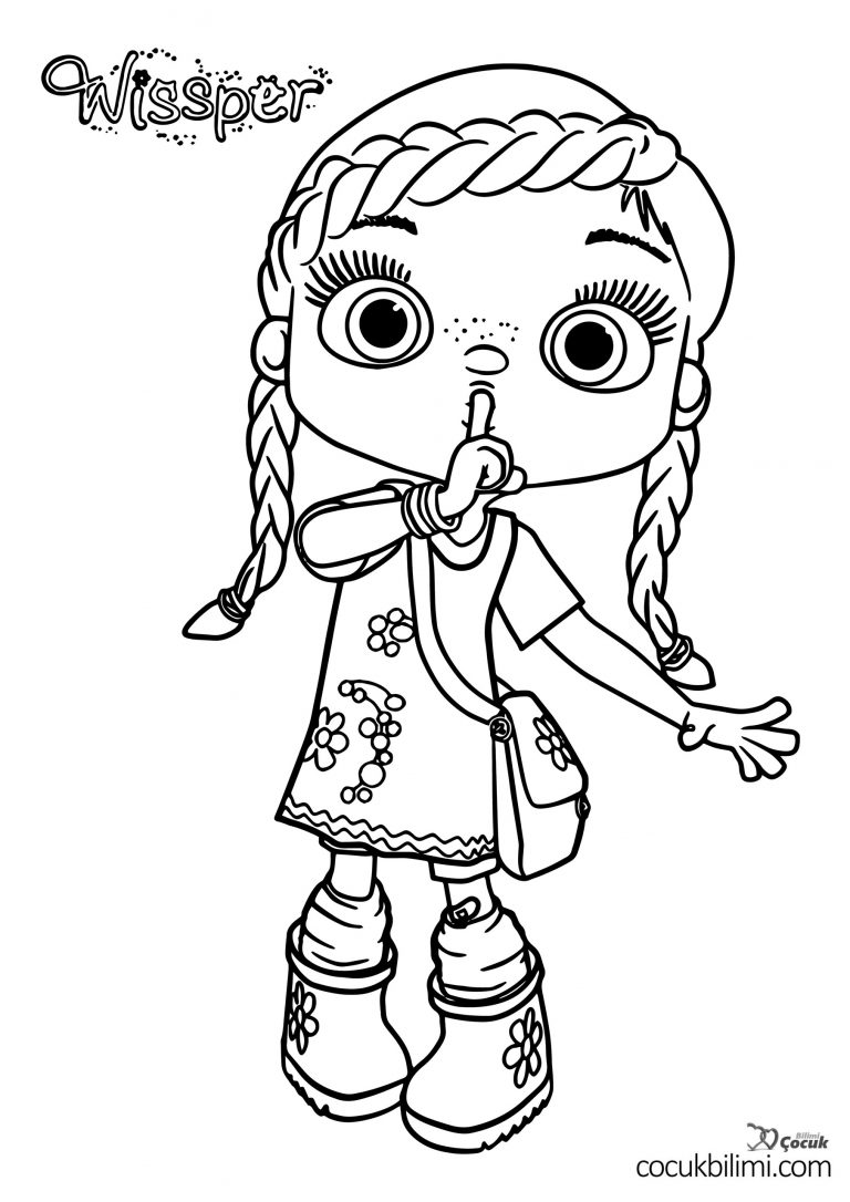 Wissper Boyama Sayfaları - Çocuk Bilimi [İNDİR ve YAZDIR]